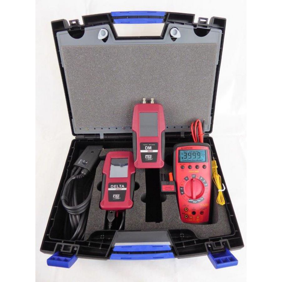 All-in one koffer met Delta smart/ DM9600/Multimeter 34XR. | Rensa