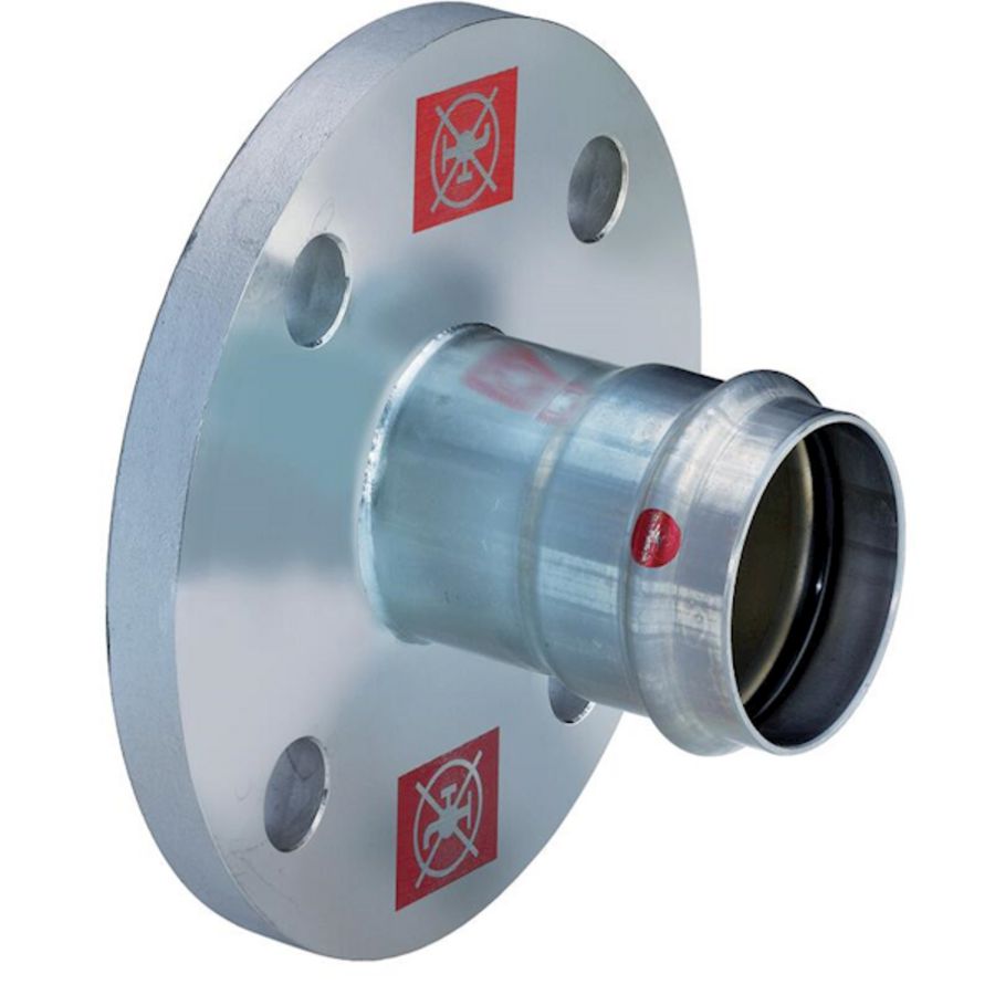 Flenskoppeling PRESTABO staal PN10/16 DN40 42mm press Viega | Rensa